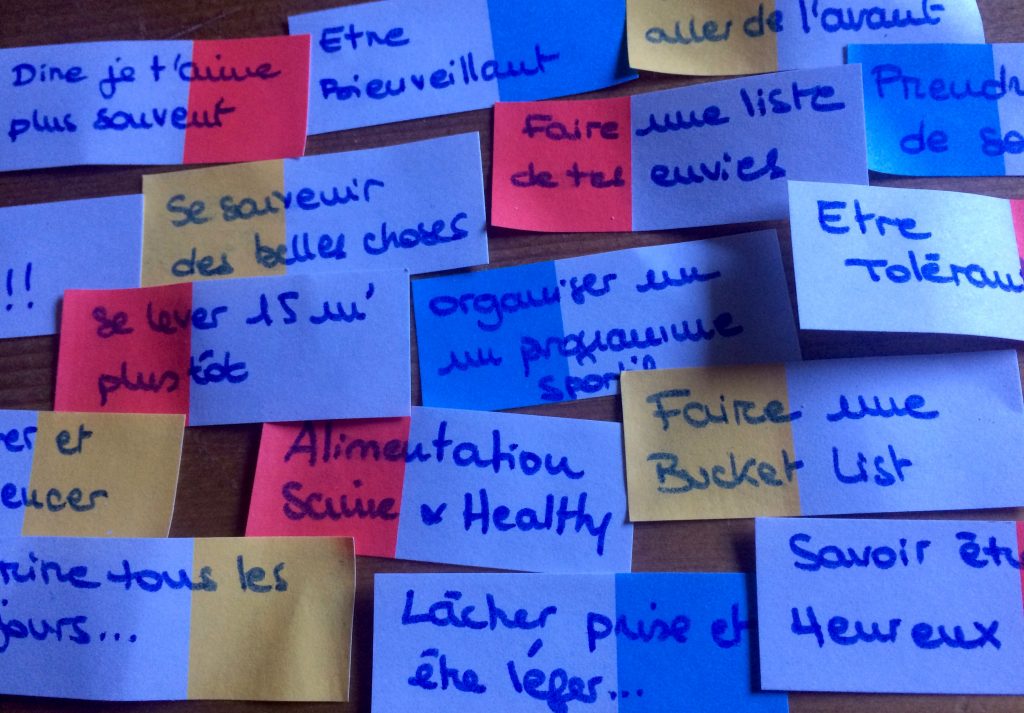 Les bonnes résolutions du nouvel An